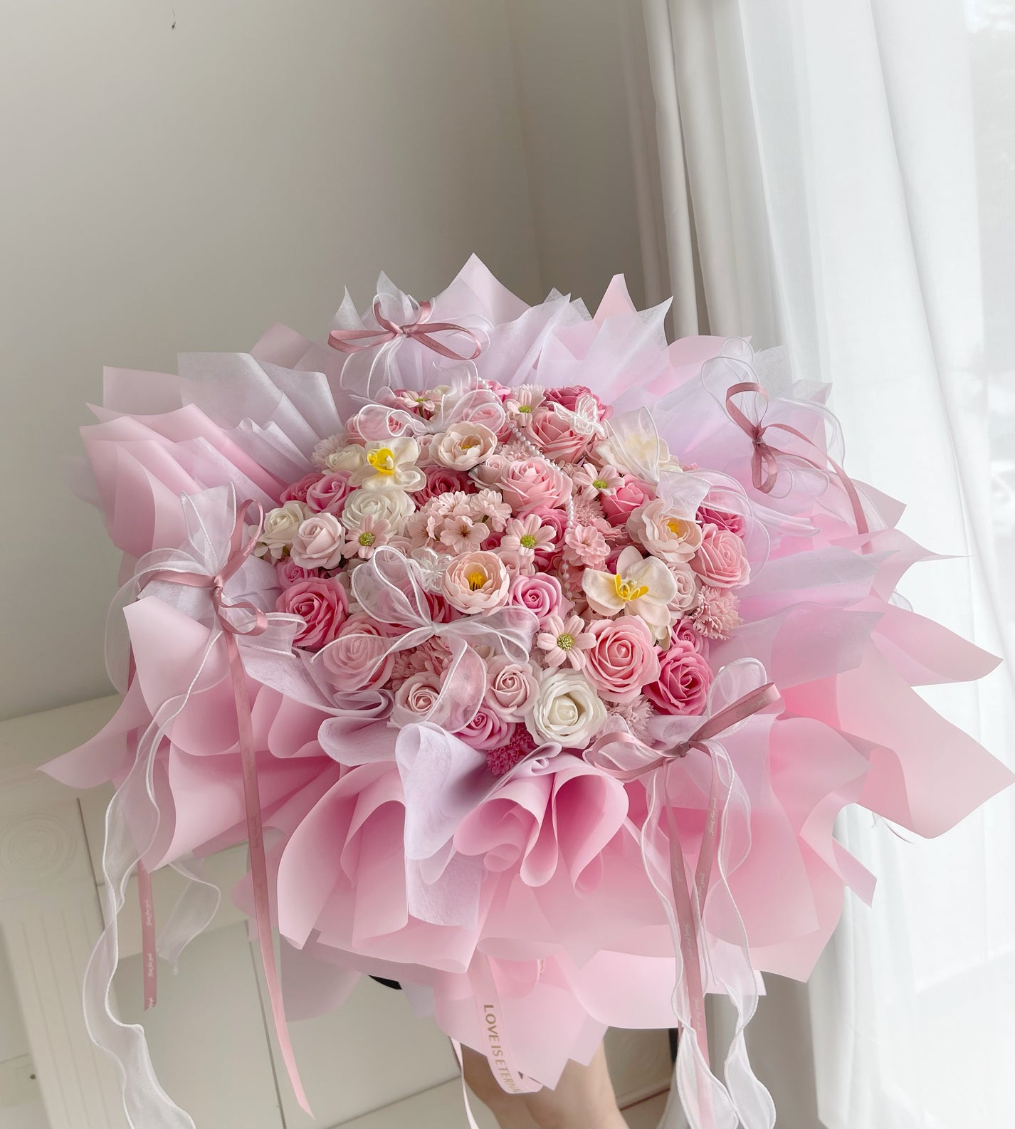 Soap flower XL size – Vivi Sophia Flower